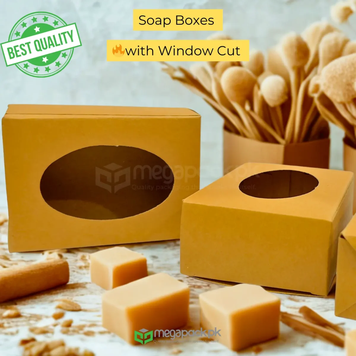 Soap Box For Molds 3.5x2.5x1.25 Inches | MegaPack.pk